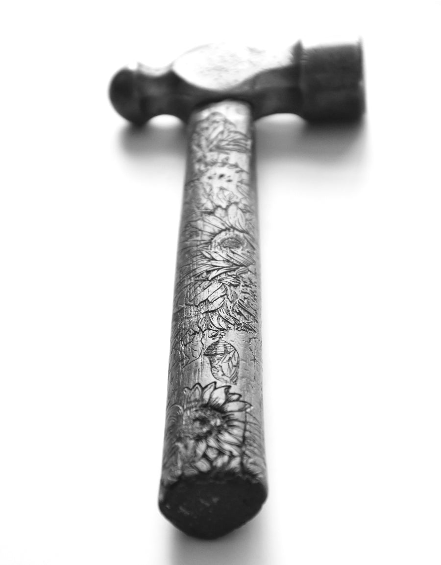 Wildflower Mini Machinist Hammer — Rosy Revolver LTD