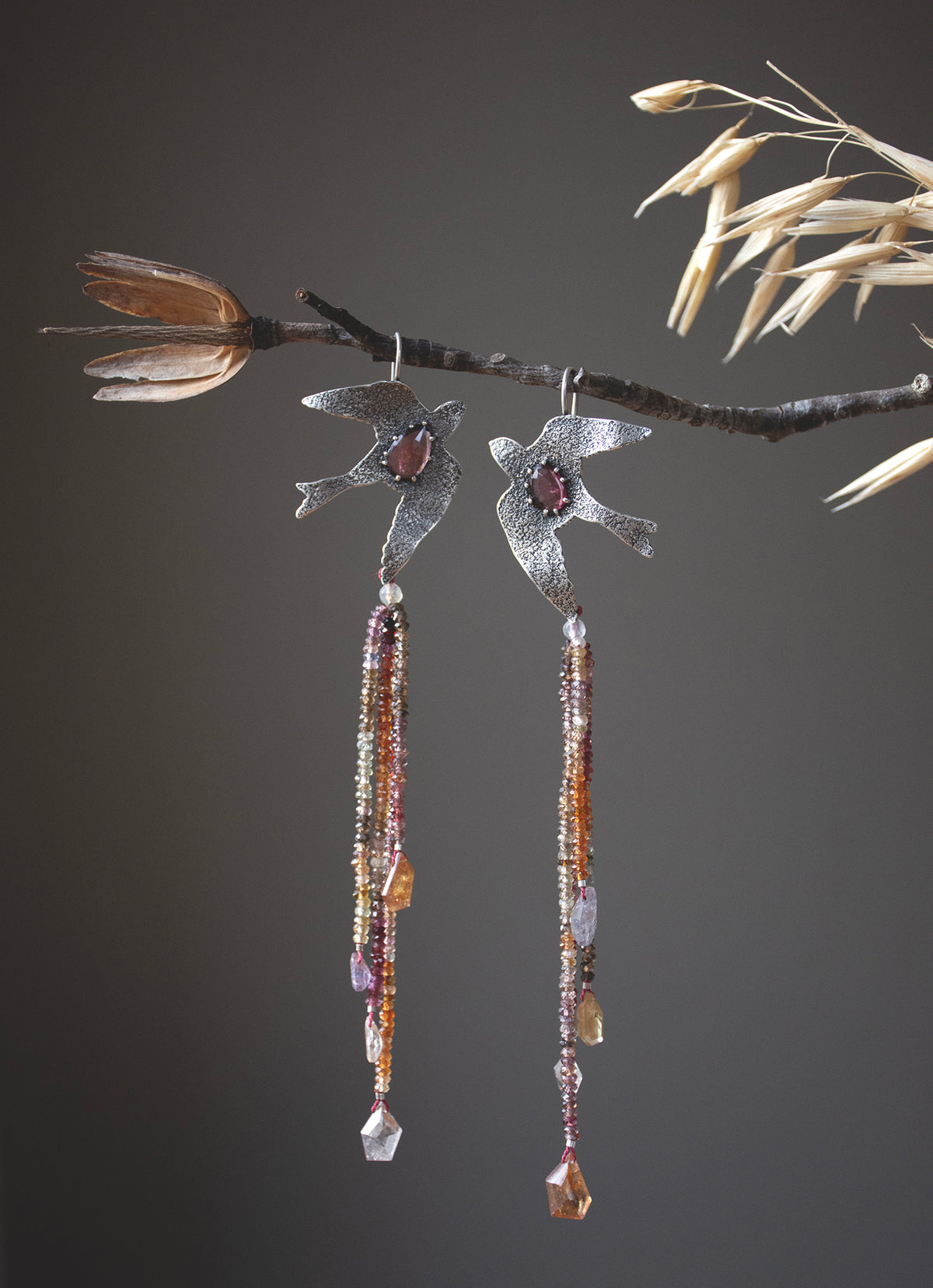 Cherish Earrings - Jewel — Rosy Revolver LTD