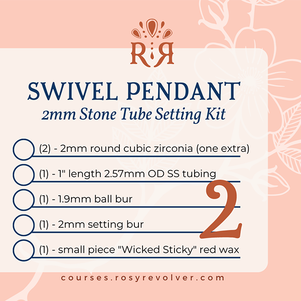 Tube Setting Kit for 2mm Stones — Rosy Revolver LTD