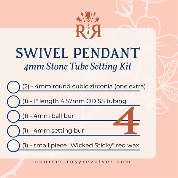 Tube Setting Kit for 4mm Stones — Rosy Revolver LTD